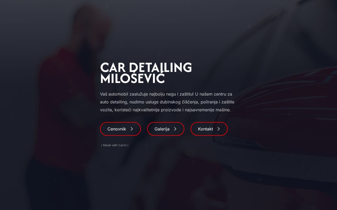 Car Detailing Milošević
